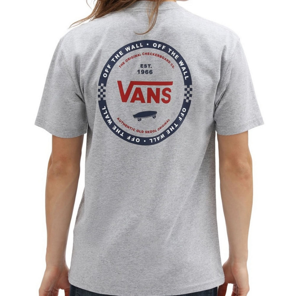 Remera Vans Remera Logo Check Ss de Hombre - CalleM