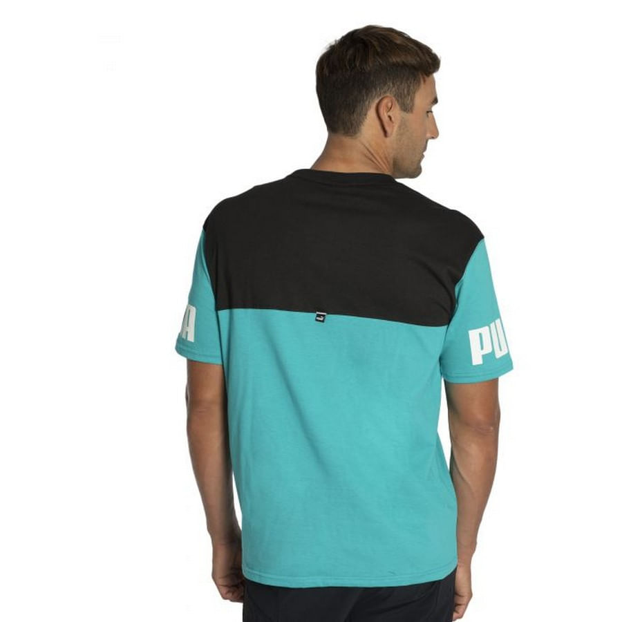 Remera Puma Power Colorblock Tee Adp De Hombre - Marathon Deportes ...