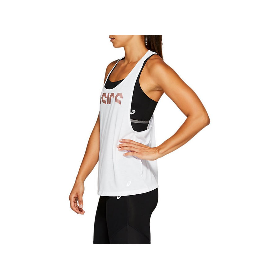 Musculosa Asics W Gpx Strap Tank Brilliant Whi de Mujer - Marathon ...